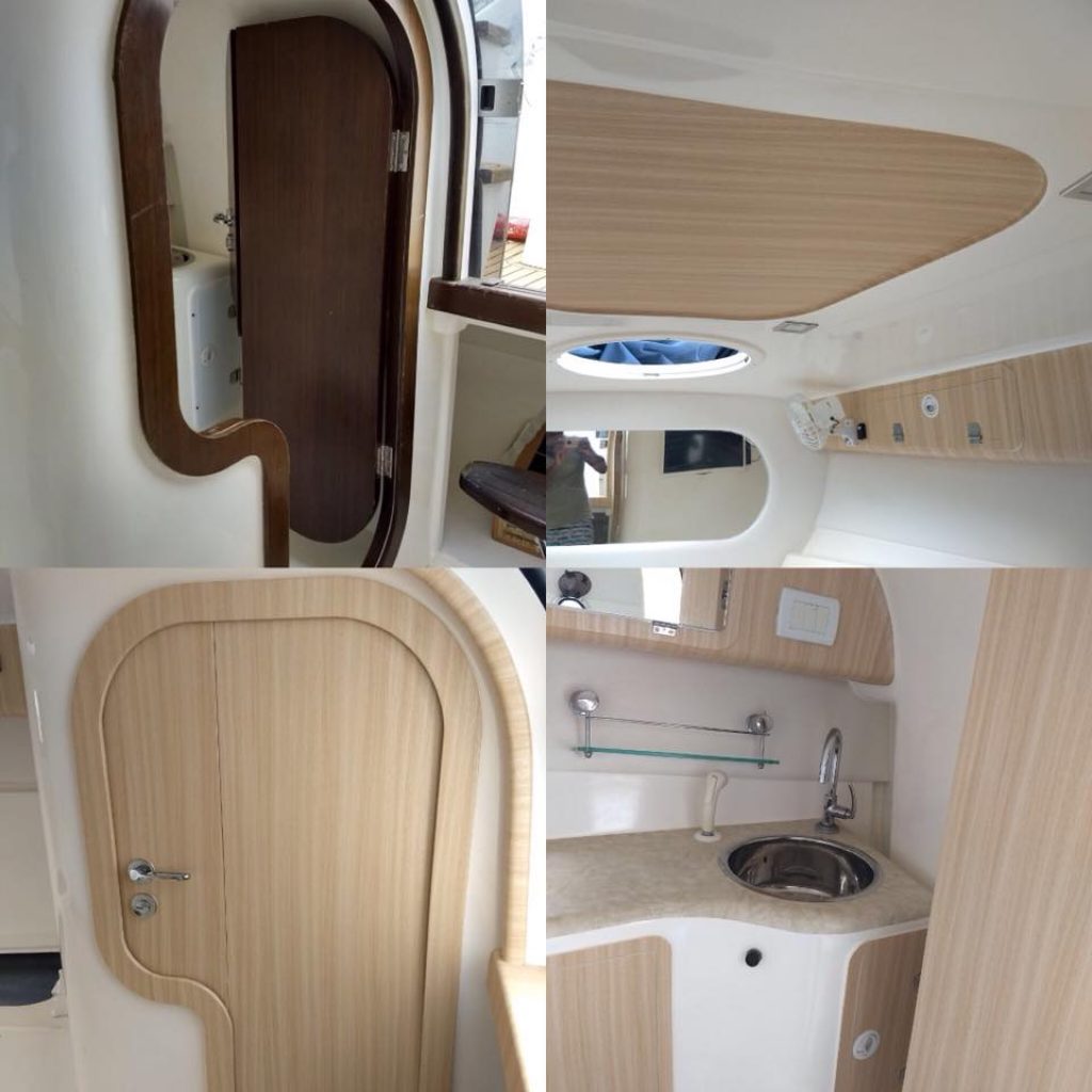 Adesivagem Interior Lancha Phantom 300 - Younique Visual